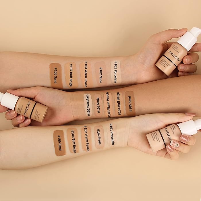Flawless Matte Liquid Foundation – PHOERA
